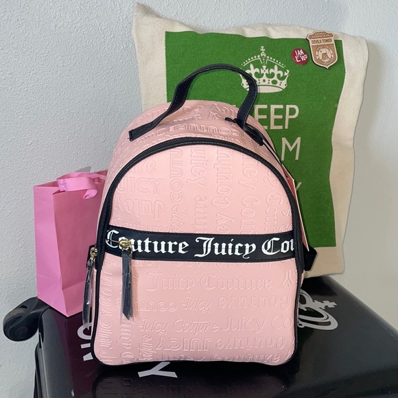 Juicy Couture | Bags | Juicy Couture Pastel Pink Mini Backpack | Poshmark